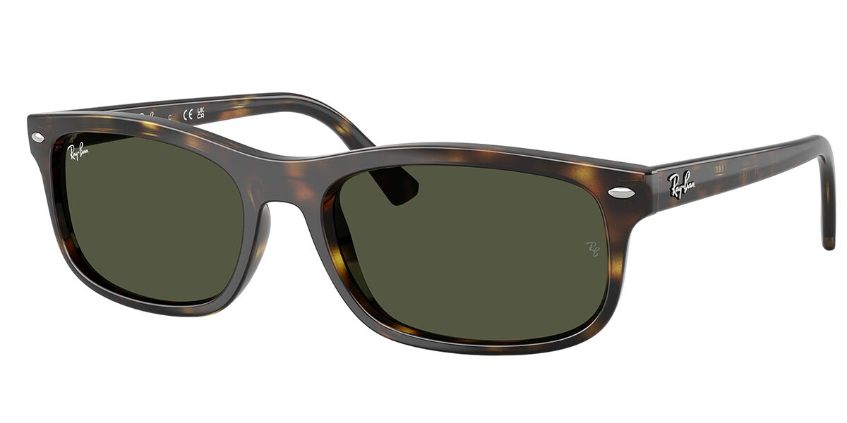 Lentes de sol Ray-Ban RB2224F Asian Fit 710/31 Rectangulares Carey ...