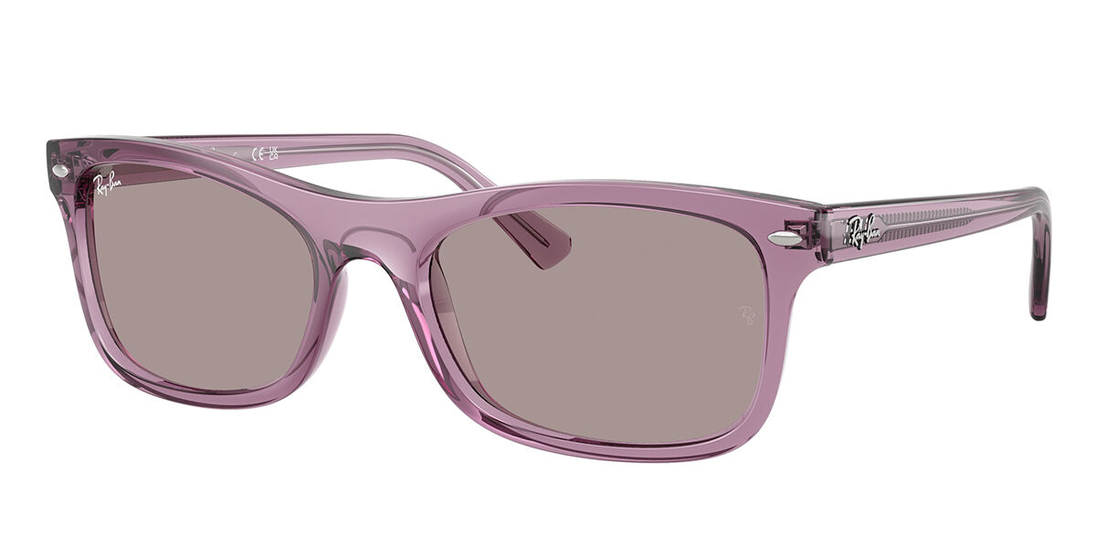 Lentes de sol Ray-Ban RB2226F Asian Fit 684753 Cuadrado Transparent ...