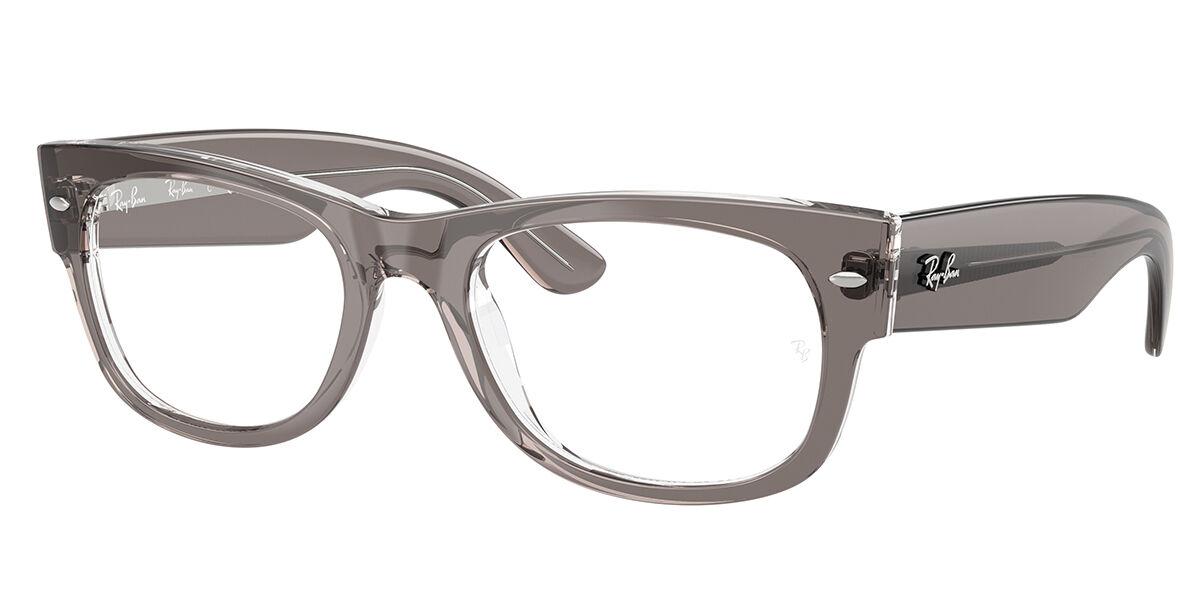 Lentes ópticos Ray-Ban RX0832VF Mega Wayfarer II Asian Fit 8111 ...