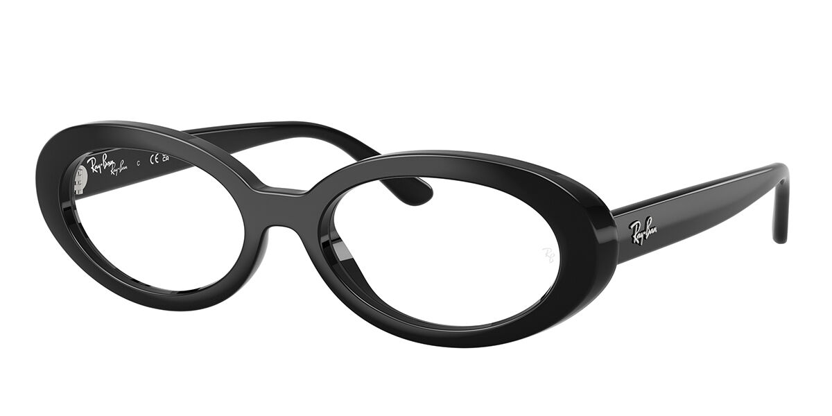 Lentes ópticos Ray-Ban RX2223VF Asian Fit 2000 Ovalado Negro ...