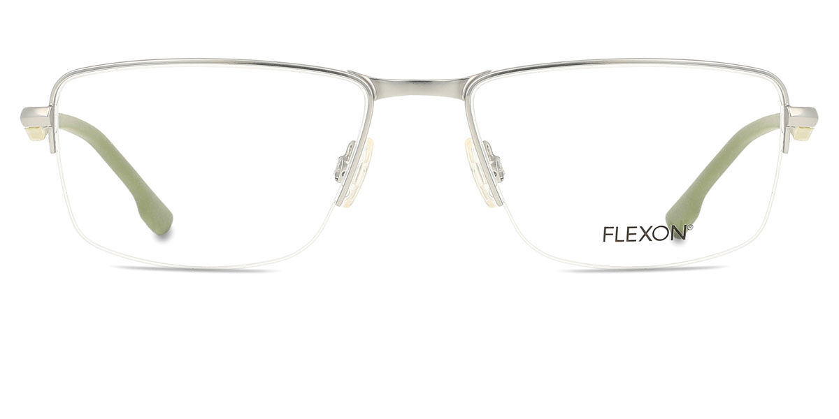 Lentes ópticos Flexon E1127 040 Rectangulares Plateado mate ...