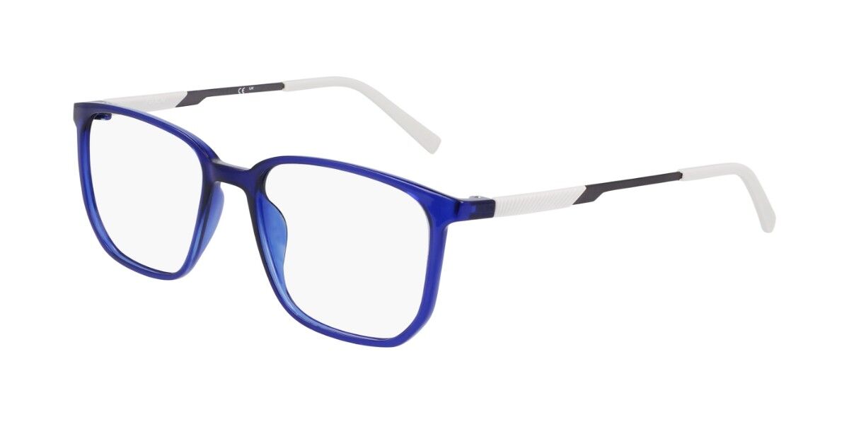 Lentes ópticos Flexon EP8022 420 Cuadrado Transparent Navy Blue ...